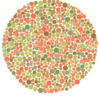 Test de Ishihara para detectar alteraciones en la apreciación de los ...